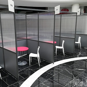 Cloison Mixte PLEXI - Expo-Ouest